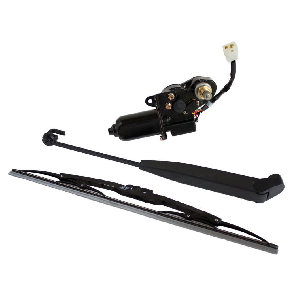 Marine Radial Wiper System Kit (minimum 30" x 22" glass) - AM Equipment