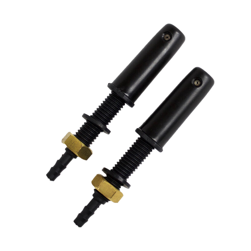 Bulkhead-Mounted Washer Nozzle, 2-Pack - AM Equipment